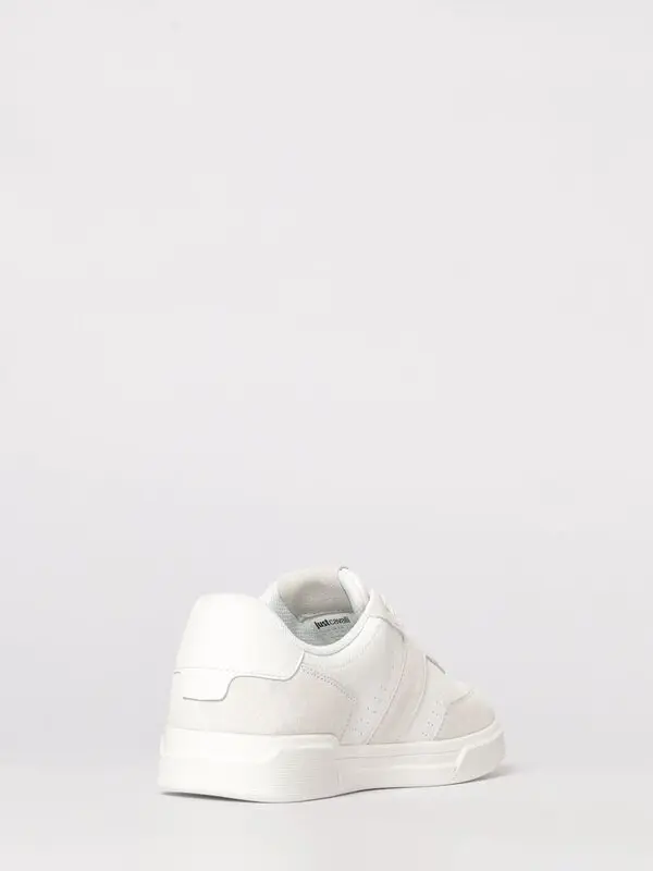 Just Cavalli Leather And Suede Sneakers