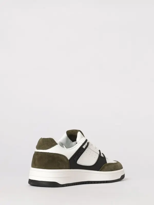 Just Cavalli Two-tone Leather Sneakers - White