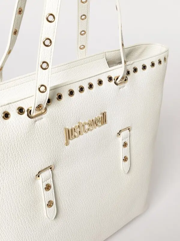 Just Cavalli Tote Bag - White