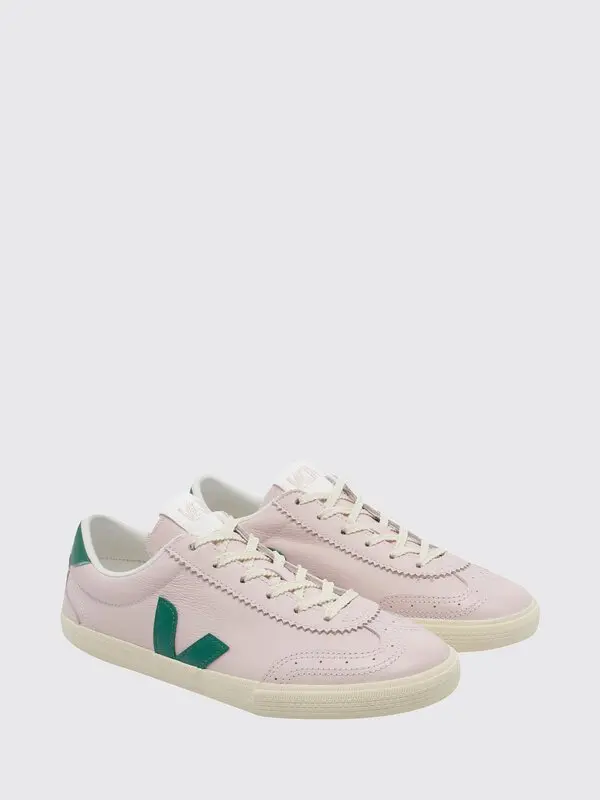VEJA Volley O.t. Leather Sneakers - Pink
