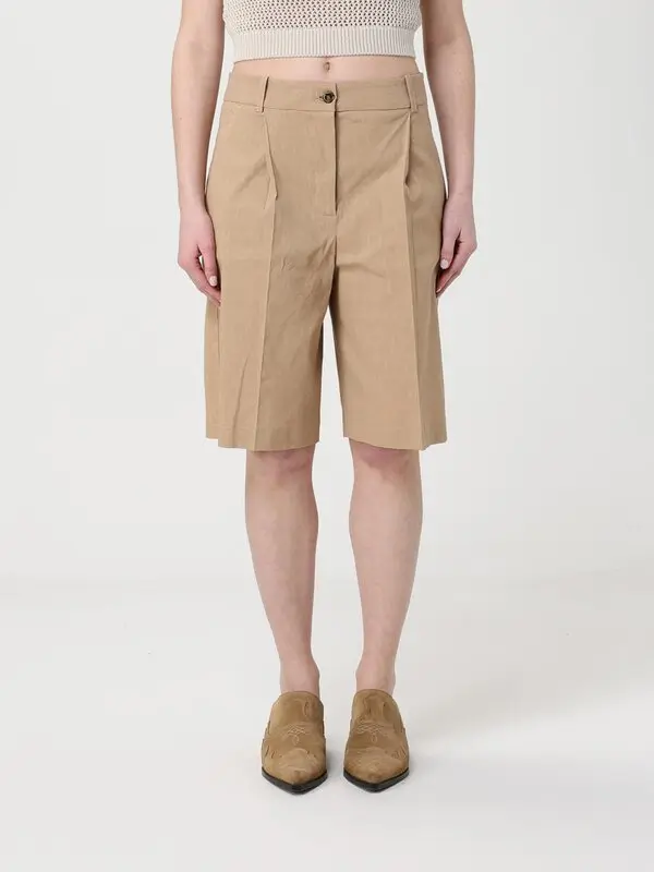 Pinko Tailored Shorts - Natural