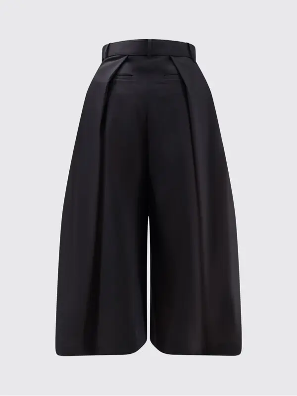 Sacai Belted Pleated Culottes - Black