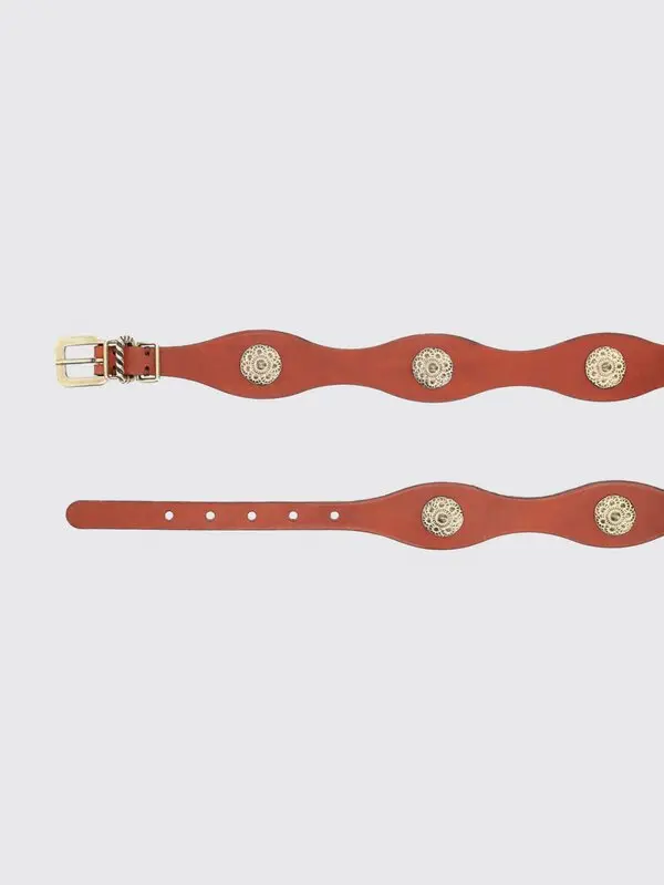 Etro Embellished Leather Belt