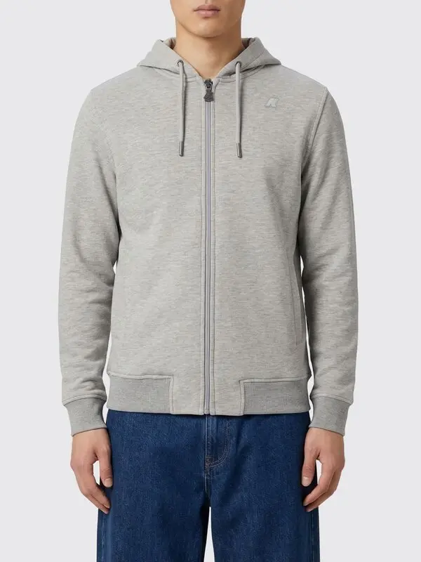 K-WAY Zip-up Hoodie - Grey