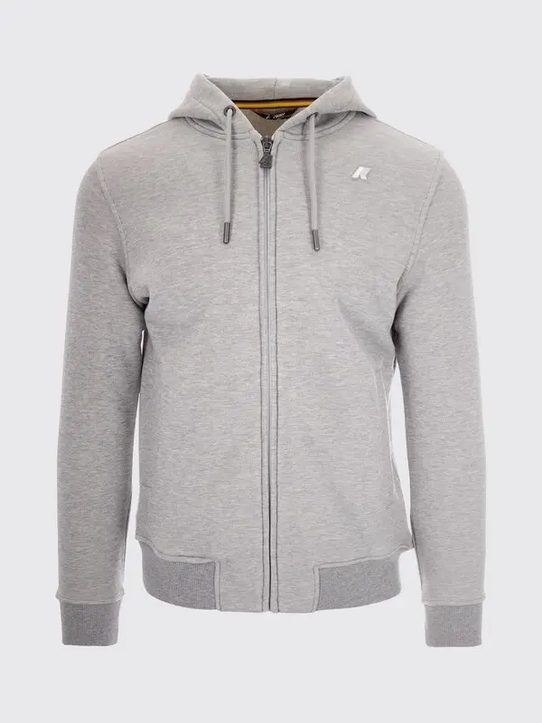 K-WAY Zip-up Hoodie - Grey