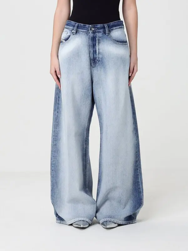 DIESEL® Wide Leg Jeans
