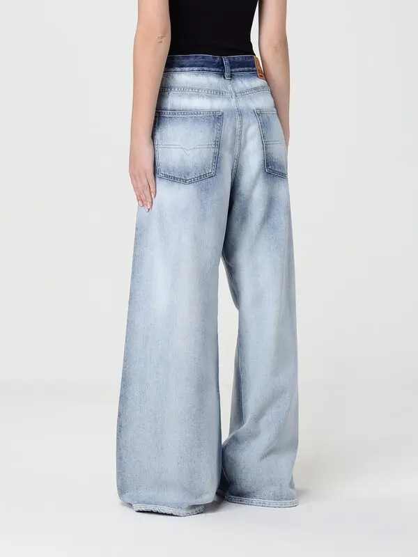 DIESEL® Wide Leg Jeans