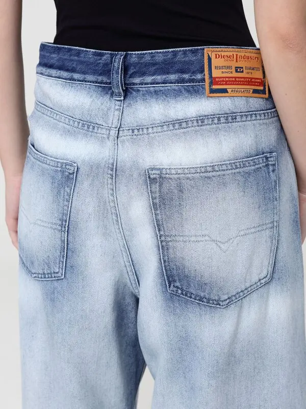DIESEL® Wide Leg Jeans