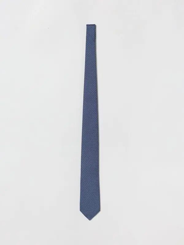 FERRAGAMO Silk Tie - Blue