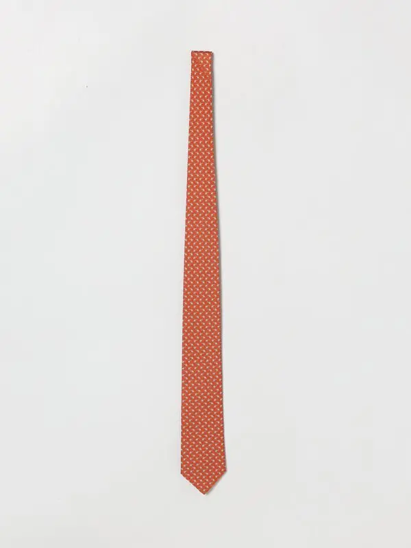 FERRAGAMO Neck Tie - Orange