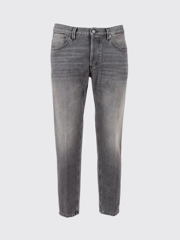 DONDUP Slim Fit Cotton Denim Jeans - Grey