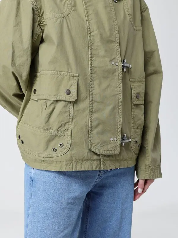 FAY 3 Ganci Cotton Canvas Jacket - Green
