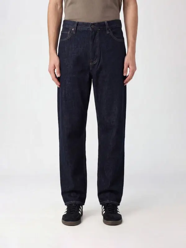 Carhartt Work In Progress Aaron Wide Leg Jeans - Blue 1