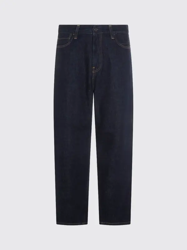 Carhartt Work In Progress Aaron Wide Leg Jeans - Blue 1