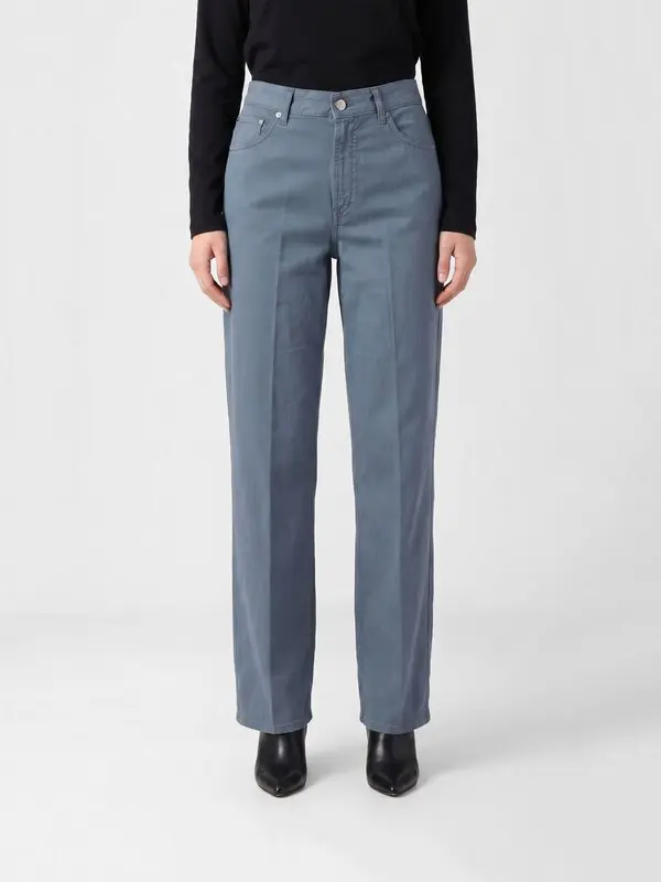 DONDUP Straight Fit Jeans - Gnawed Blue