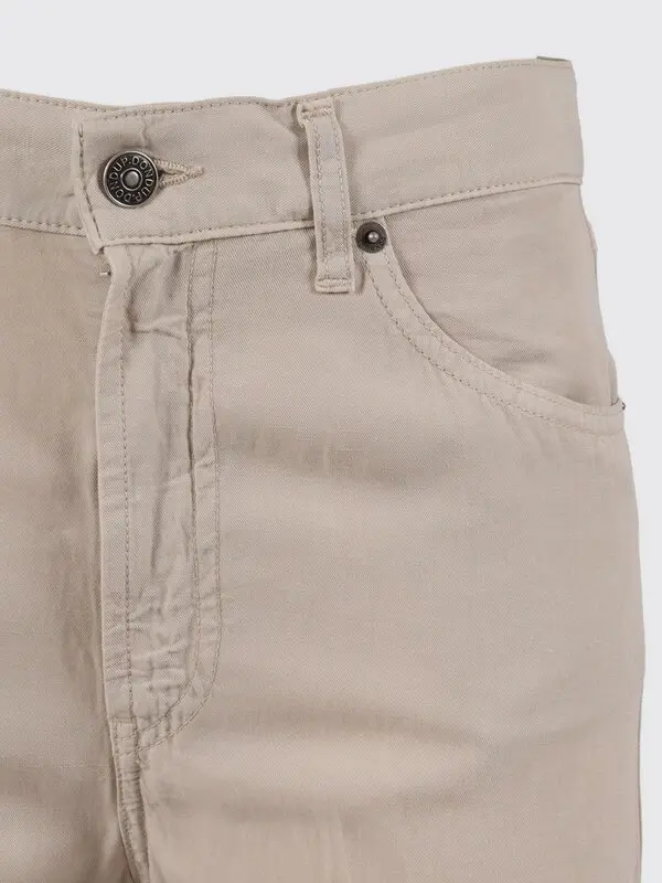 DONDUP Straight Fit Jeans - White