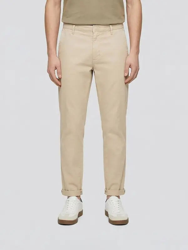 DONDUP Tailored Trousers - White