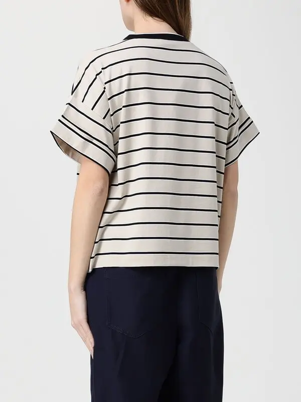Brunello Cucinelli Striped Crewneck T-shirt