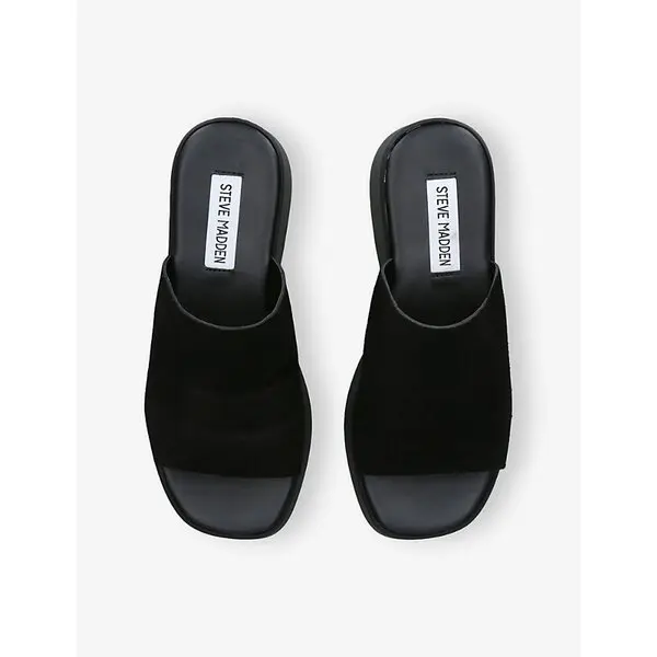 Steve Madden Slinky Heeled Suede Sandals