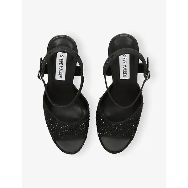 Steve Madden Tandem Woven Platform Sandals