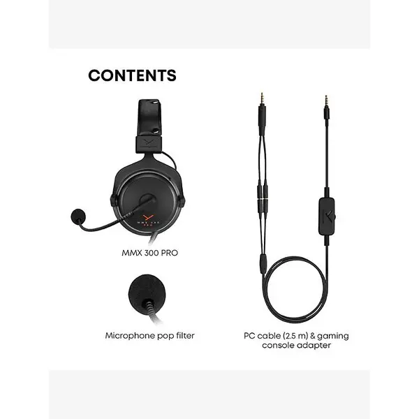 BEYERDYNAMIC Mmx 300 Pro Gaming Headphones