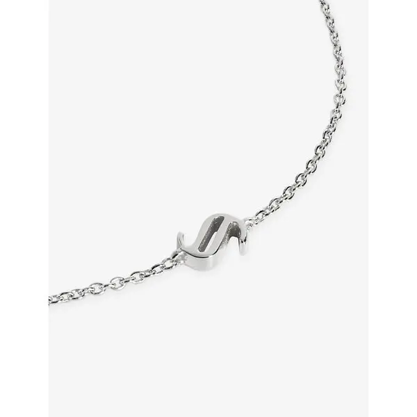 Monica Vinader Initial S Sterling- Bracelet