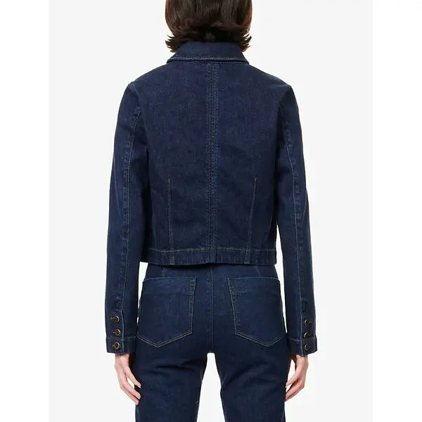 Paige Lydia Long-sleeve Denim Jacket