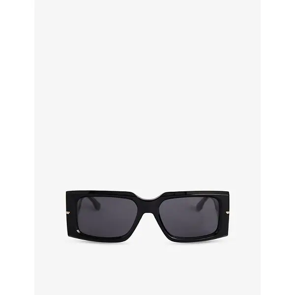 Victoria Beckham Rectangular Acetate Sunglasses