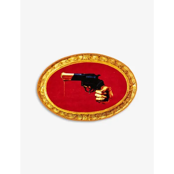 SELETTI Revolver Polyester And Plastic Mat 60cm X 90cm