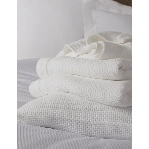 THE WHITE COMPANY Colville Cotton-hemp Blend Bedspread