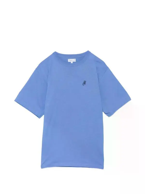 AGNES B. Mark Lizard T-shirt - Blue
