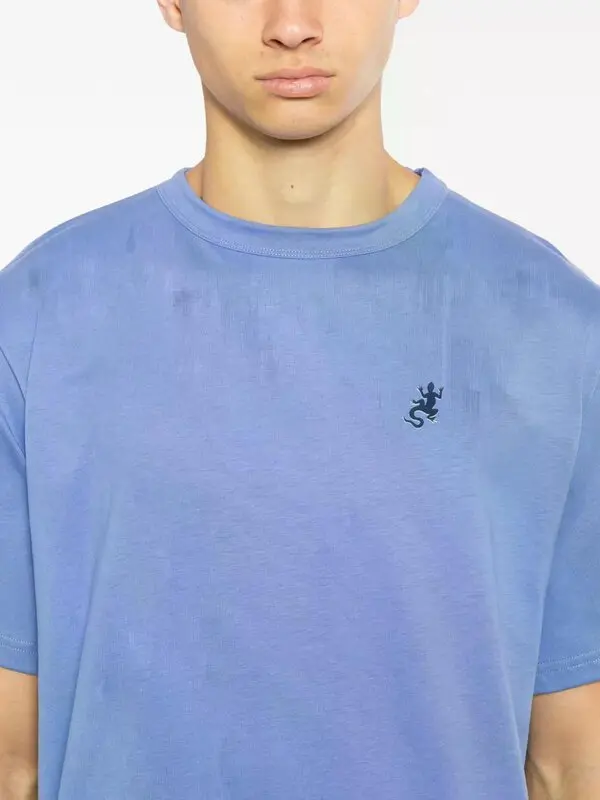 AGNES B. Mark Lizard T-shirt - Blue