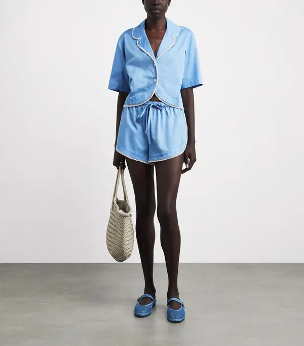 Sandro Cotton Embellished Shirt
