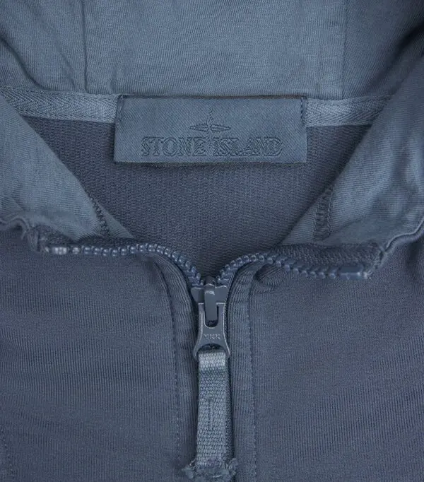 Stone Island Cotton-blend Ghost Zip-up Hoodie