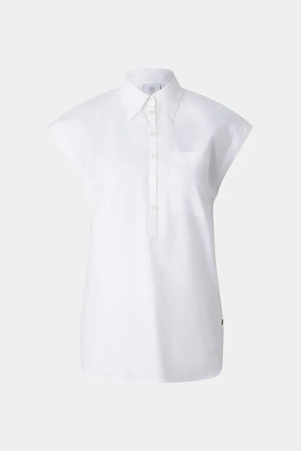 Bogner Cotton Hunter Blouse - White