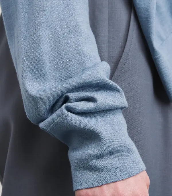 THE ROW Nari Sheep Wool Sweater - Blue