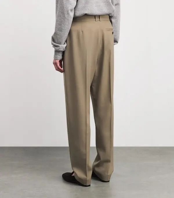 THE ROW Gianni Wool Trousers