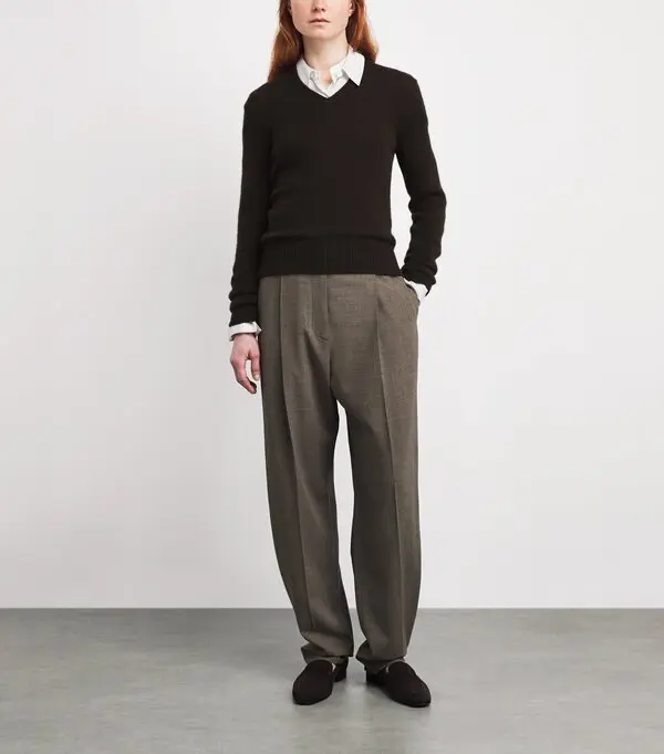 THE ROW Nalini Goat Cashmere Sweater