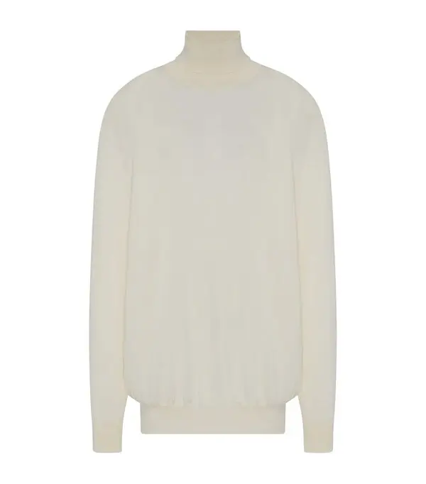 THE ROW Nabari Cashmere Rollneck Sweater