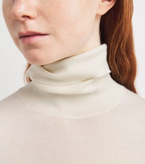 THE ROW Nabari Cashmere Rollneck Sweater
