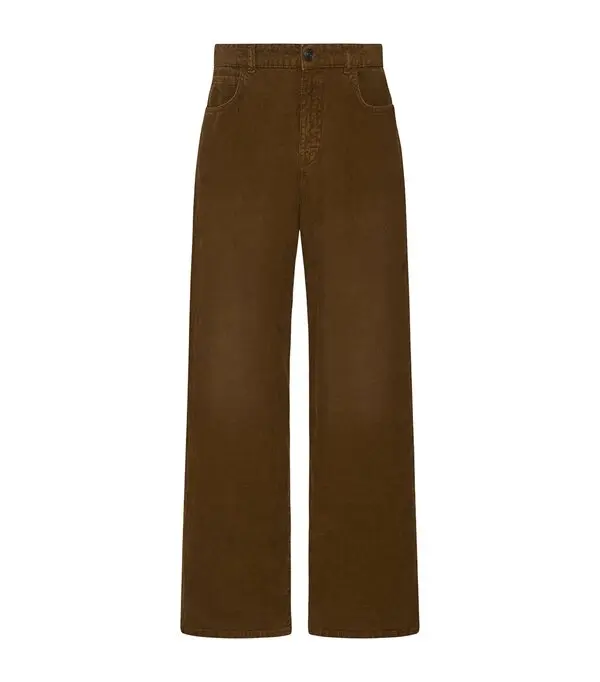 THE ROW Eglitta Stretch-cotton Jeans