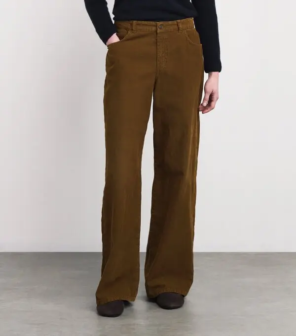 THE ROW Eglitta Stretch-cotton Jeans