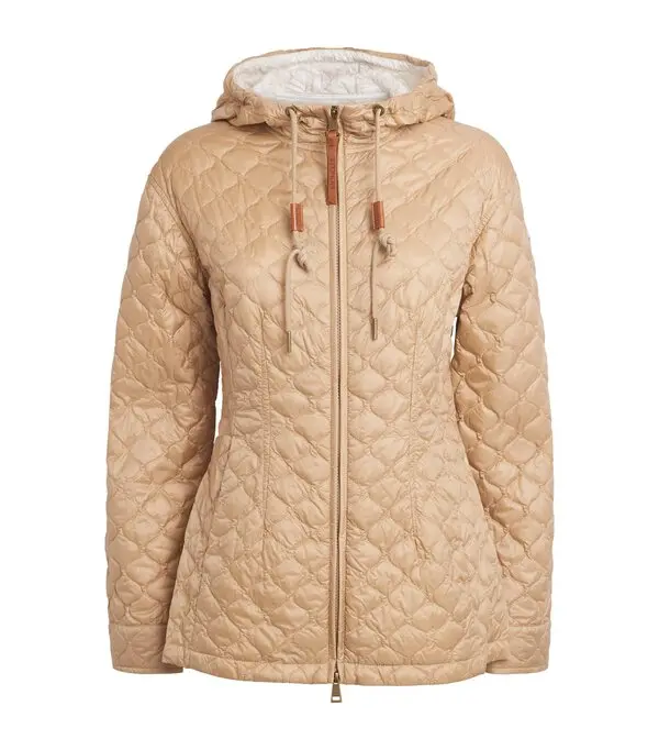 Moncler Quilted Arum Jacket - Beige