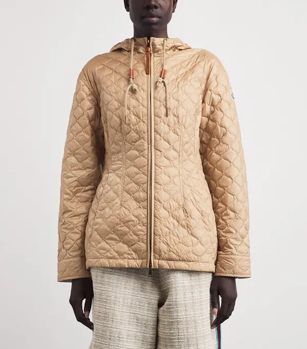 Moncler Quilted Arum Jacket - Beige