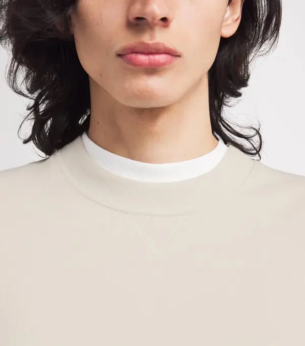 THE ROW Pacey Cotton Sweatshirt