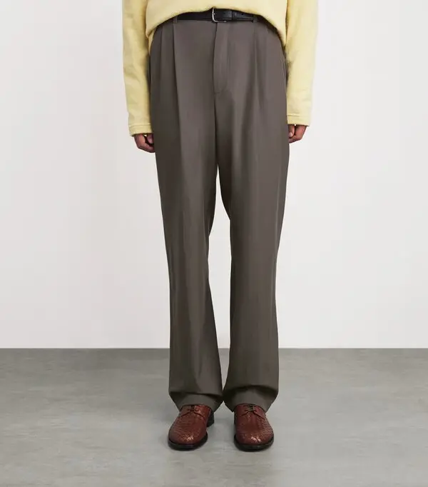 THE ROW Tosca Wool Trousers
