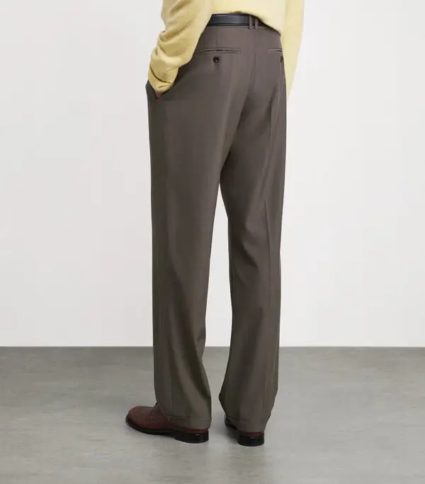 THE ROW Tosca Wool Trousers