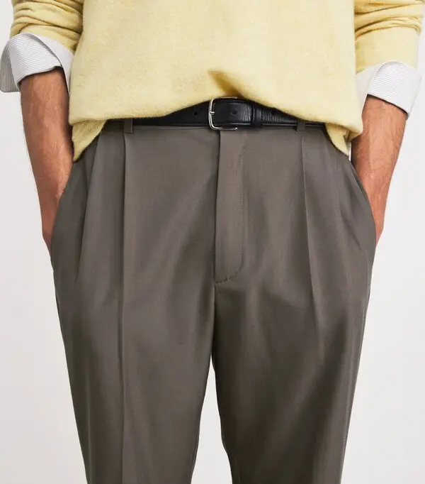 THE ROW Tosca Wool Trousers