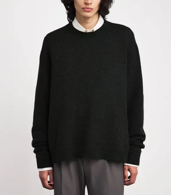 THE ROW Dumbo Cashmere Sweater - Grey