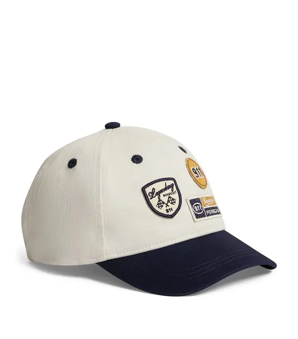 Bonpoint X Porsche Baseball Cap - Ivory